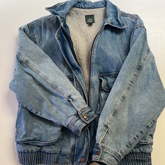 wild fable | Jackets & Coats | Wild Fable Denim Bomber Jacket | Poshmark